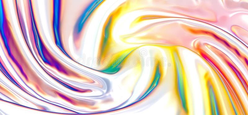 Abstract Colorful Fluid Gradient Shape Flowing Background Stock ...
