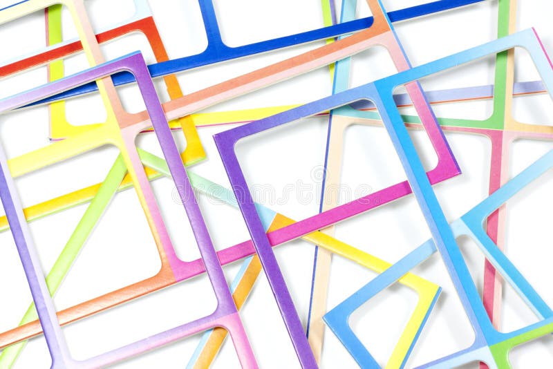 Abstract Colorful Frame Background Stock Photo - Image of frame ...