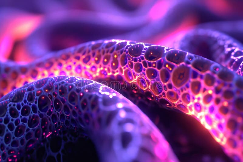 Abstract Colorful Futuristic Texture. Surreal Background Stock ...