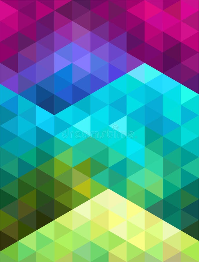 Abstract Colorful Geometric Background. Vector Illustration. Stock ...