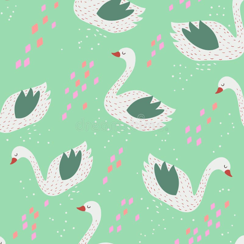 Abstract Colorful Geometric Effect Distress Colorful Goose Pattern and ...