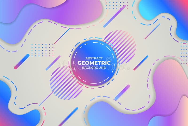 Abstract Colorful Geometric Shape Background with Diagonal Dynamic ...