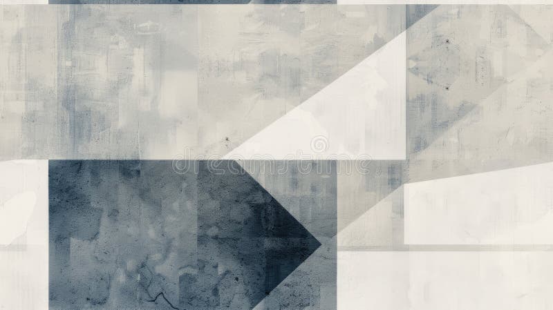 Abstract Colorful Geometric Shape Effect on Surface Digital Cyber ...