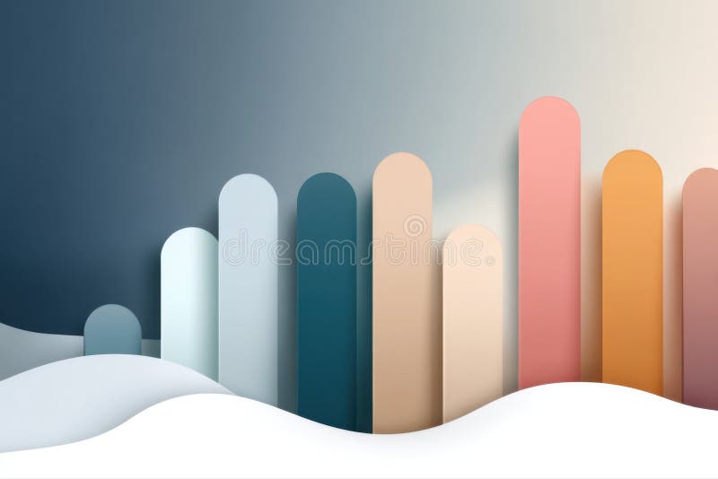 Abstract Colorful Geometric Shapes Background Design. Modern and ...