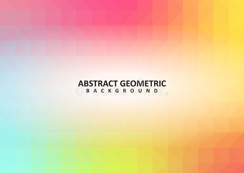 Abstract Colorful Geometric Vector Background Stock Vector ...