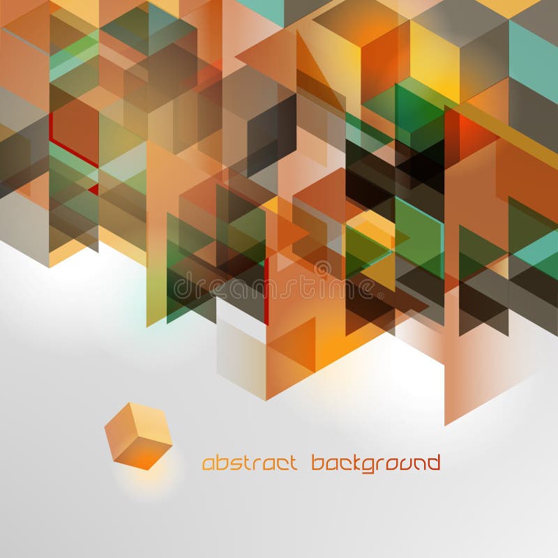 Abstract Colorful Geometrical Background Stock Vector - Illustration of ...