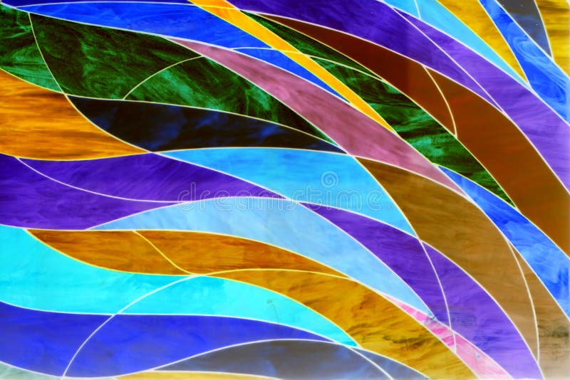 Abstract Colorful Glass Shape Stock Image - Image of backdrop ...