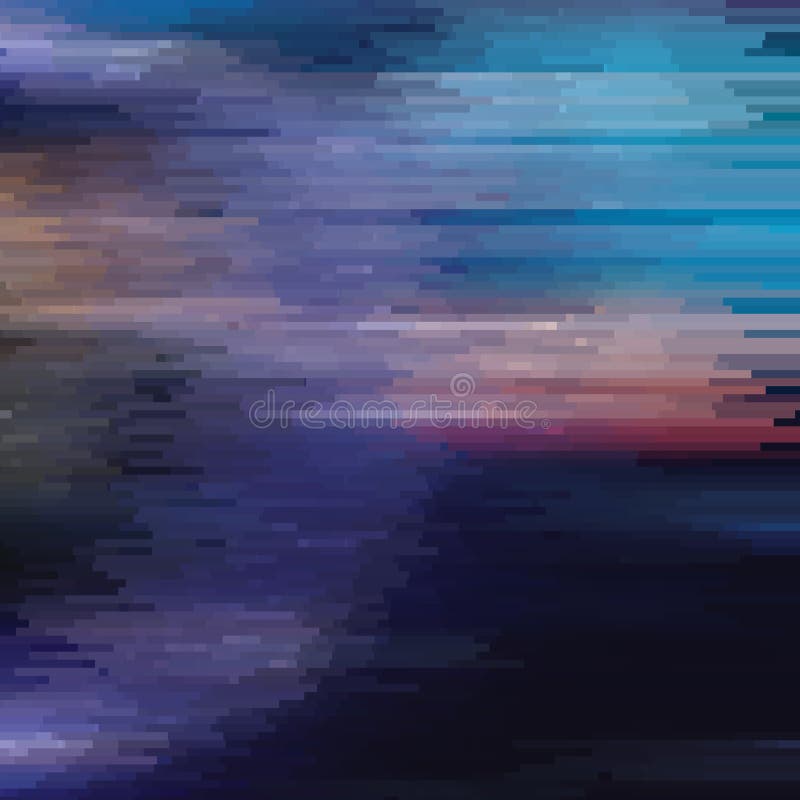 Abstract Colorful Glitch Background Texture. Vector Stock Vector ...
