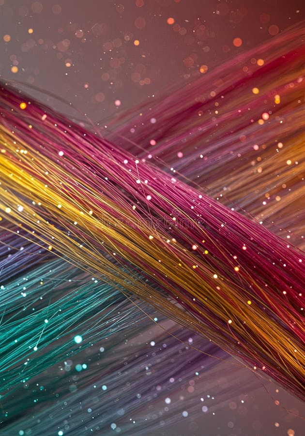 Abstract Colorful Glitter Background with Dynamic Light Streaks Stock ...