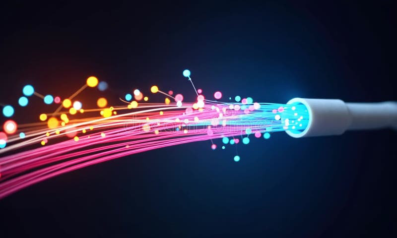 High-Speed Fiber Optic Cable: Digital Data Transmission Technology ...