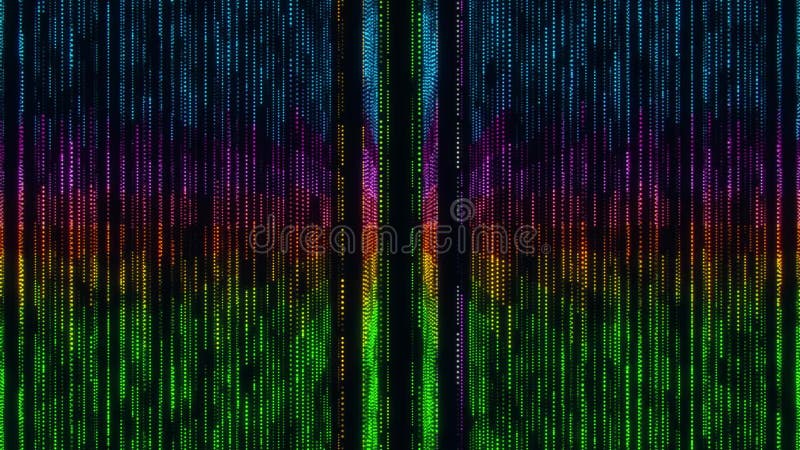 Red Glowing Matrix Grid Lines VJ Loop Motion Background V1 Stock ...