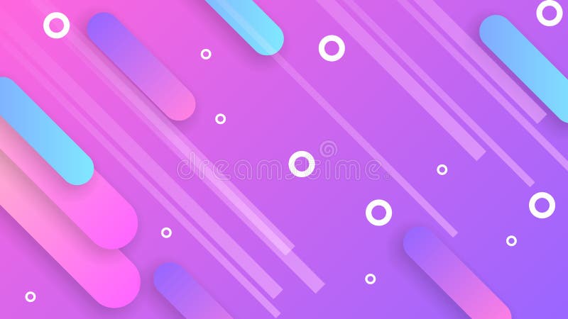 Abstract Colorful Gradient Background with Color Geometric Figures ...