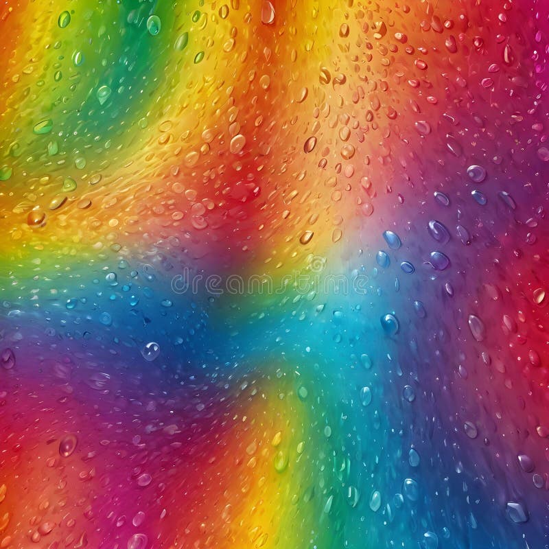 Abstract Colorful Gradient Background with Dripping Effect Stock ...