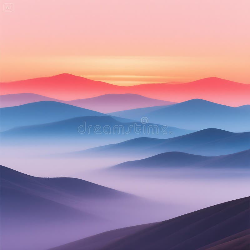 Colorful Abstract Gradient Background with Smooth Pastel Color ...