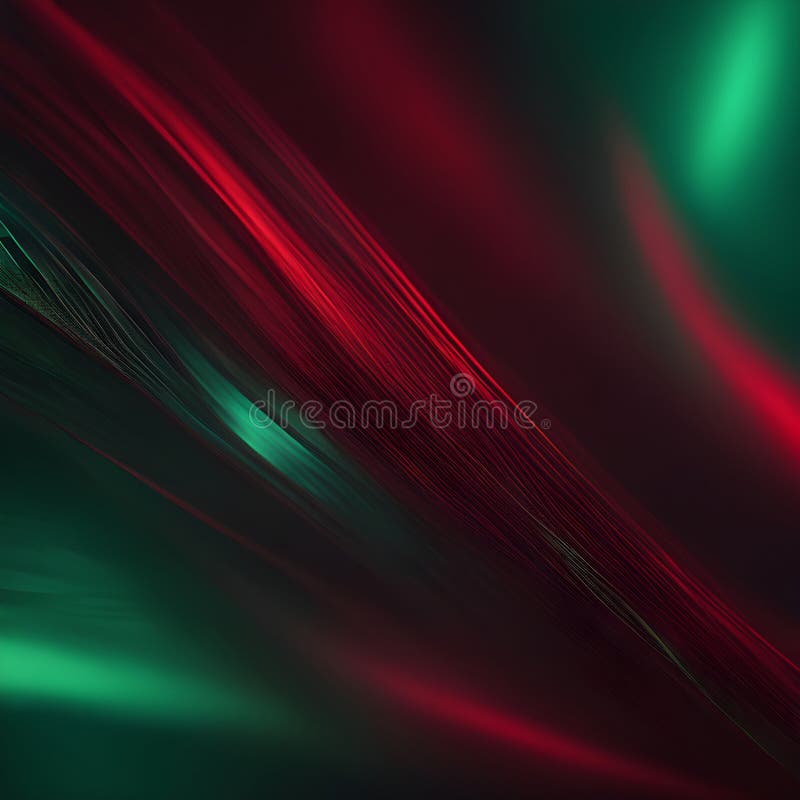 Abstract Colorful Gradient 3d Wave Green and Red Background. Modern ...