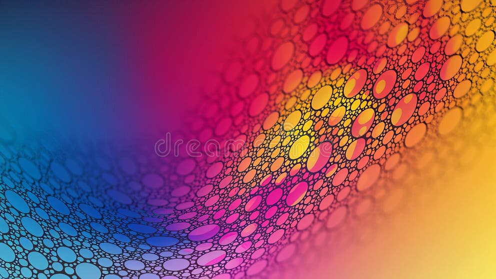 Abstract Colorful Gradient Digital Art with Texture and Pattern Stock ...
