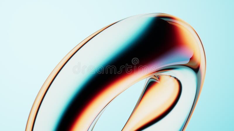 Abstract Colorful Gradient Glass Background with Smooth Transitions of ...