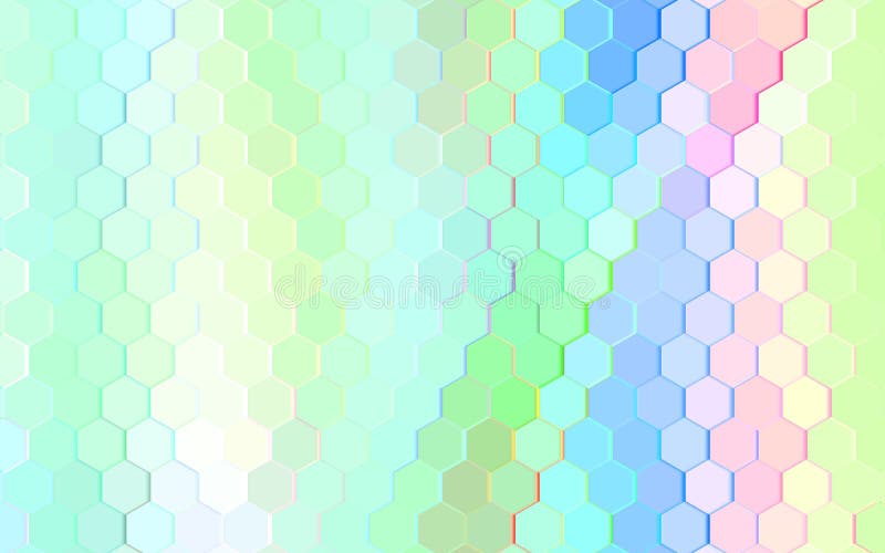 Abstract Colorful Hexagon Background. Abstract Colored Hexagons ...