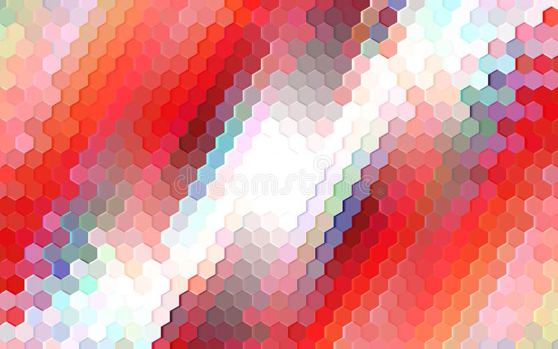Abstract Colorful Hexagon Background. Abstract Colored Hexagons ...