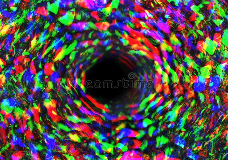 Abstract Colorful Hole Background Stock Illustration - Illustration of ...