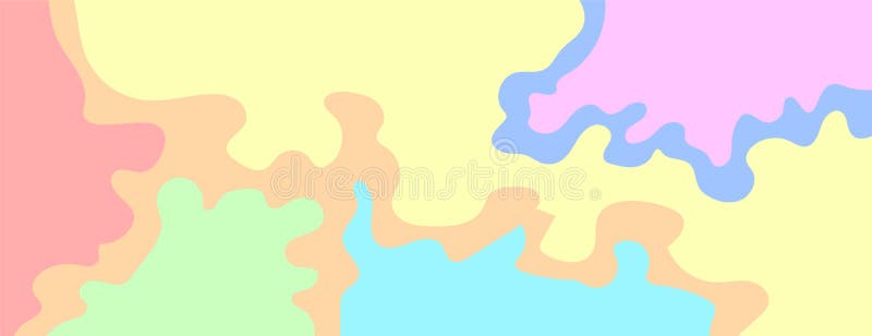 Abstract Colorful Horizontal Banner Background Stock Vector ...