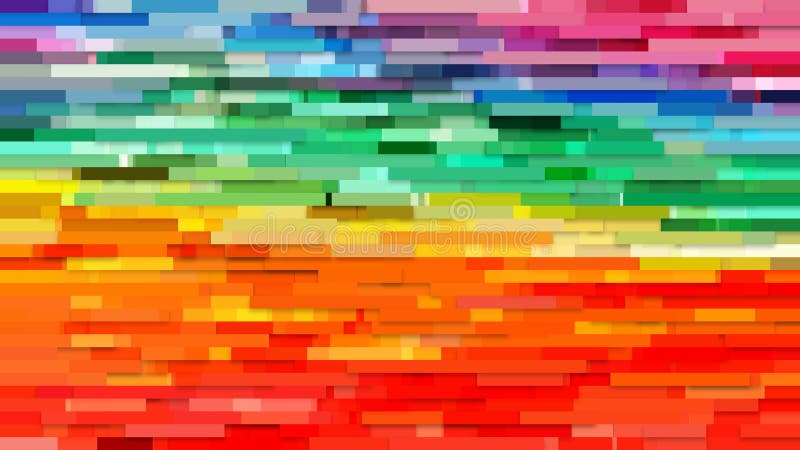 Abstract Colorful Horizontal Lines Background Vector Graphic Stock ...