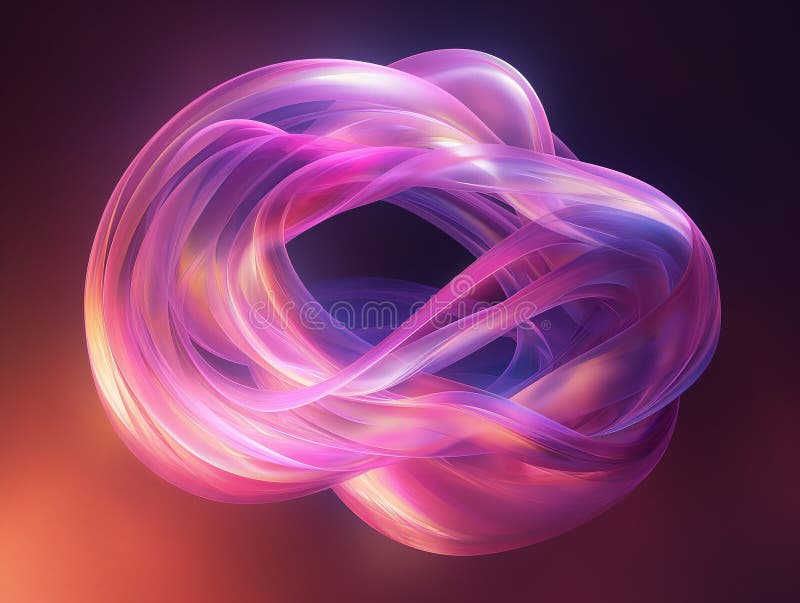 Abstract Infinity Loop Purple Pink Gradient Stock Photos - Free ...