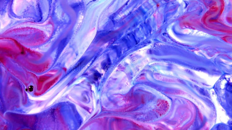 Abstract Colorful Ink Movements Spreads on Water Texture Stock Video ...