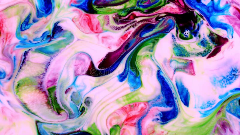 Abstract Colorful Ink Spread Art Stock Video - Video of motion, detail ...