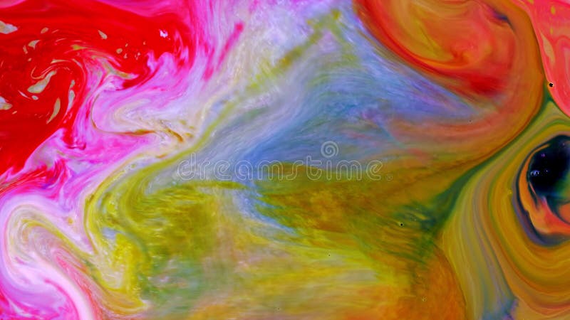 Abstract Colorful Ink Spread Art Stock Video - Video of beautiful ...