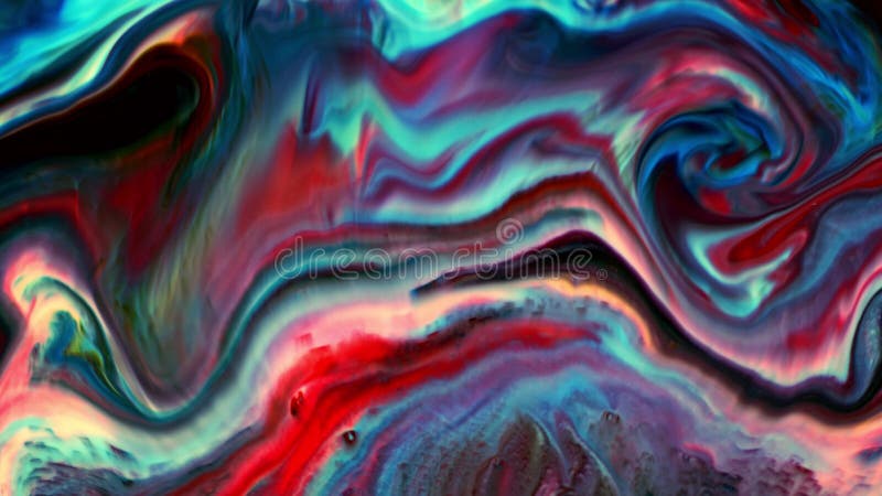 Abstract Colorful Ink Spread Art Stock Video - Video of design ...