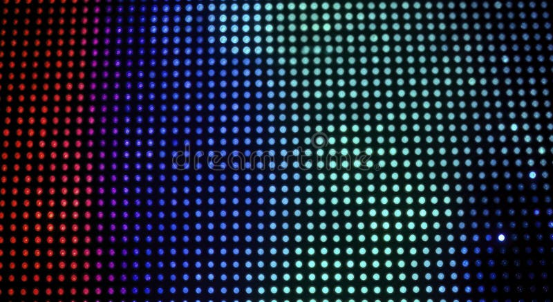 Abstract Colorful LED Light Dots Pattern Background Technology Digital ...