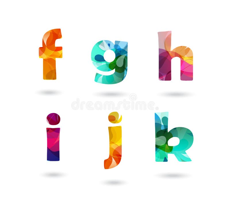 Colorful Letters with Powder Splashes To Celebrate Holi Festival ...