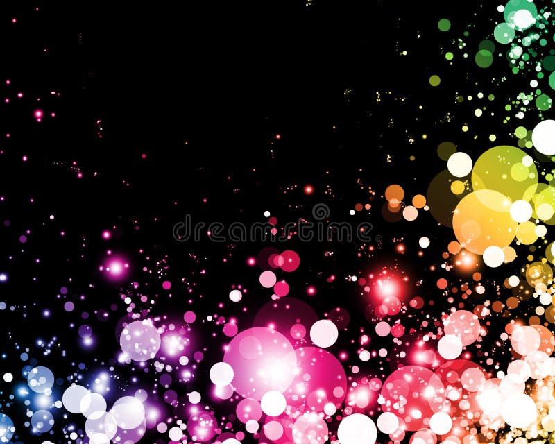 Abstract colorful light stock illustration. Illustration of elegance ...
