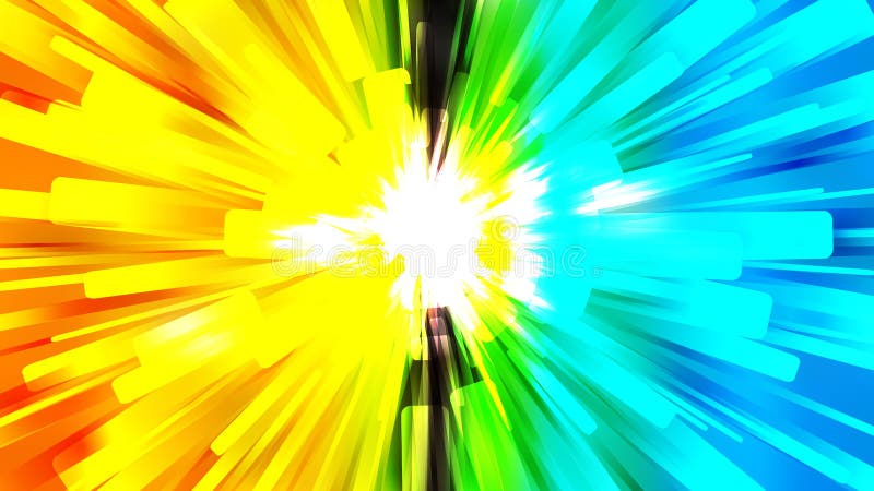 Abstract Colorful Light Burst Background Stock Vector - Illustration of ...