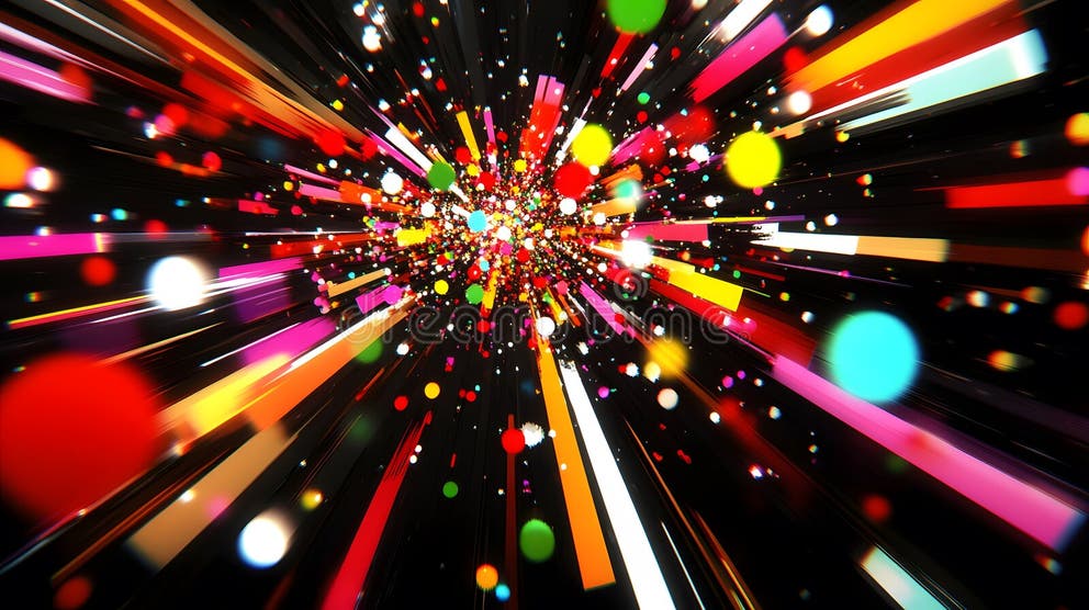 Abstract Colorful Light Burst Explosion Background Royalty Free Image ...