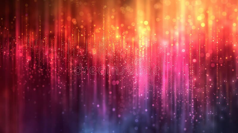 Abstract Colorful Light Particles Background Stock Image - Image of ...