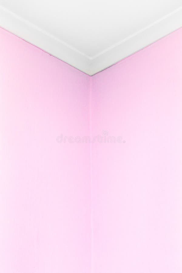 Abstract Colorful Light Pastel Pink Wall Corner Angle Background Stock ...