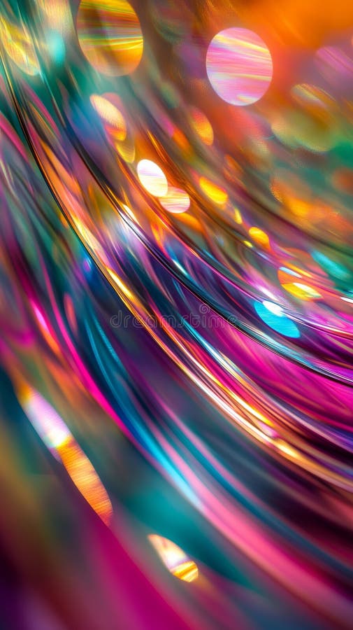 Abstract Colorful Light Reflections Background Stock Photo - Image of ...