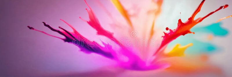 Abstract Colorful Light Splash Design (2) Stock Illustration ...