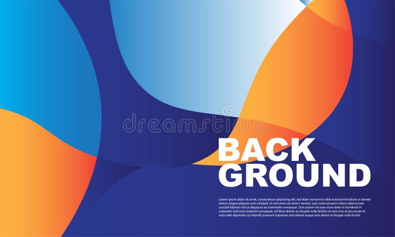 Abstract Colorful Liquid and Curvy Geometric Background for Banner ...