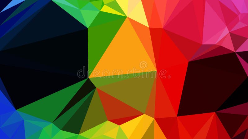 Abstract Colorful Low Poly Background Image Stock Vector - Illustration ...