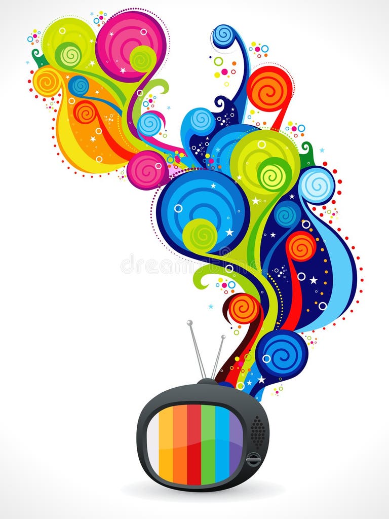 Colorful Magical Television Stock Illustrations – 32 Colorful Magical ...