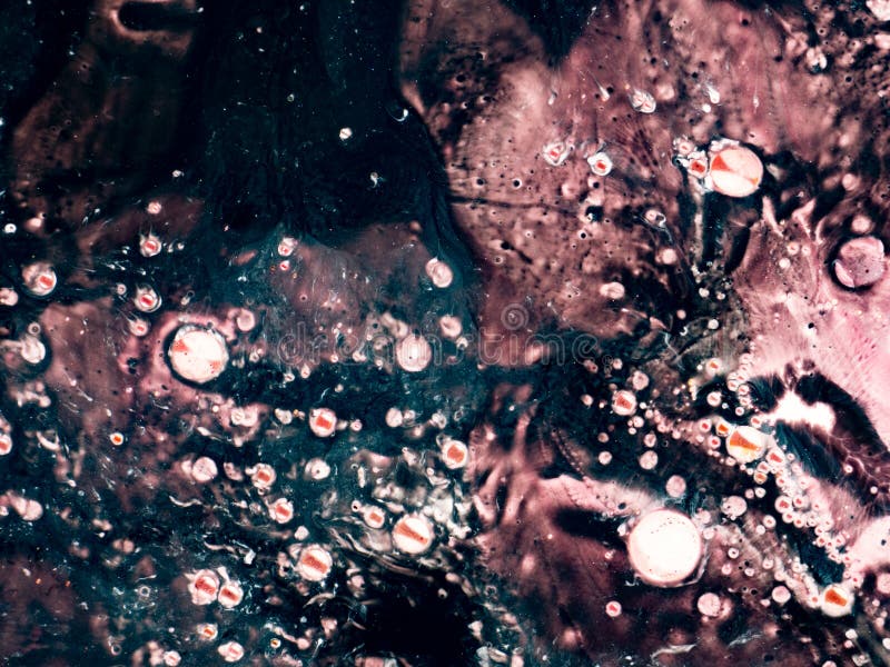 Abstract Colorful Marble Forms for Creative Designs Made with Liquid ...