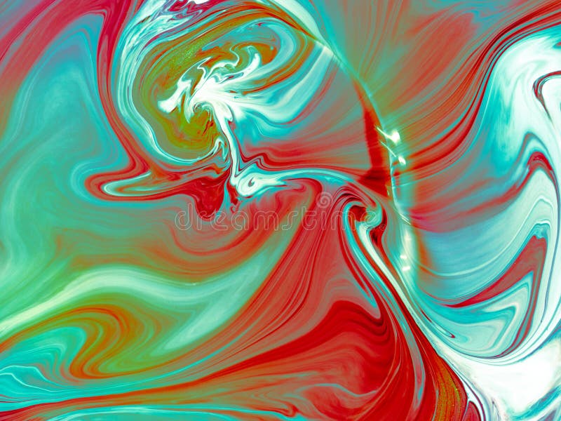 Abstract Colorful Marble Forms for Creative Designs Made with Liquid ...