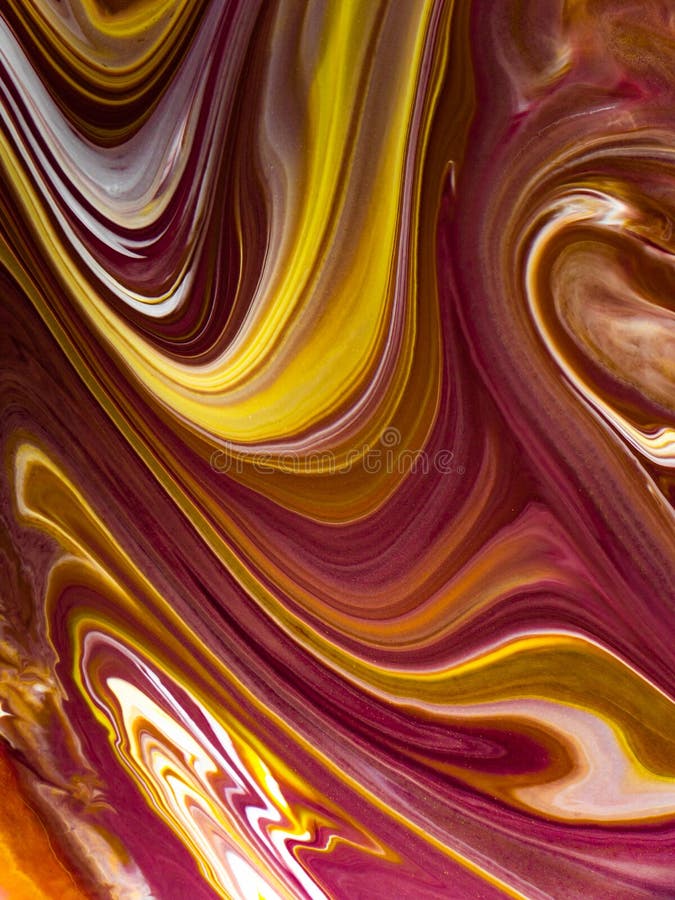 Abstract Colorful Marble Forms for Creative Designs Made with Liquid ...