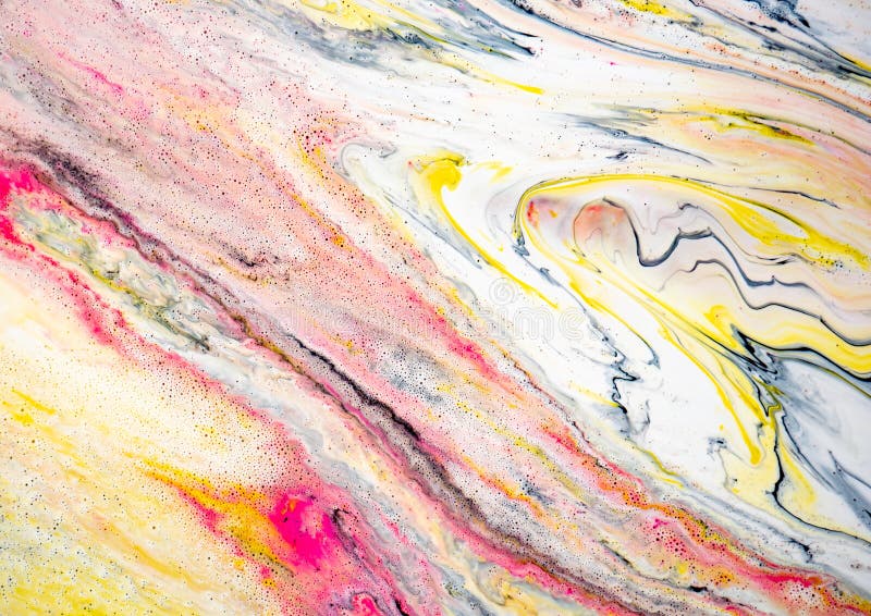 Abstract Colorful Marble Forms for Creative Designs Made with Liquid ...