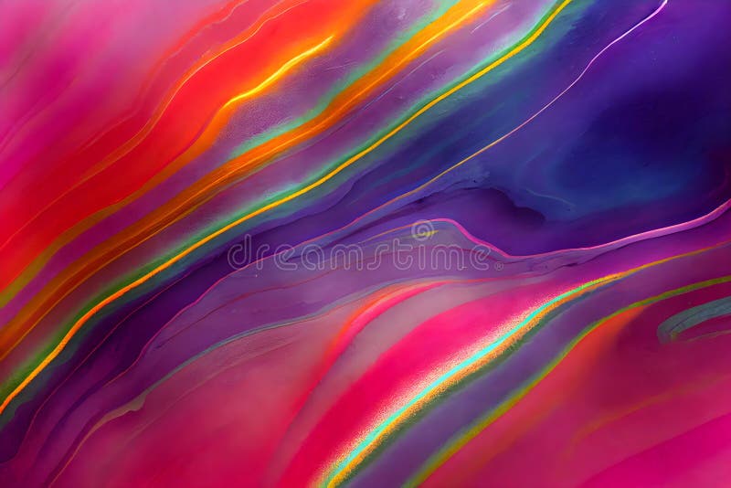 Abstract Colorful Marble Texture Background - Fluid Art, Great for ...