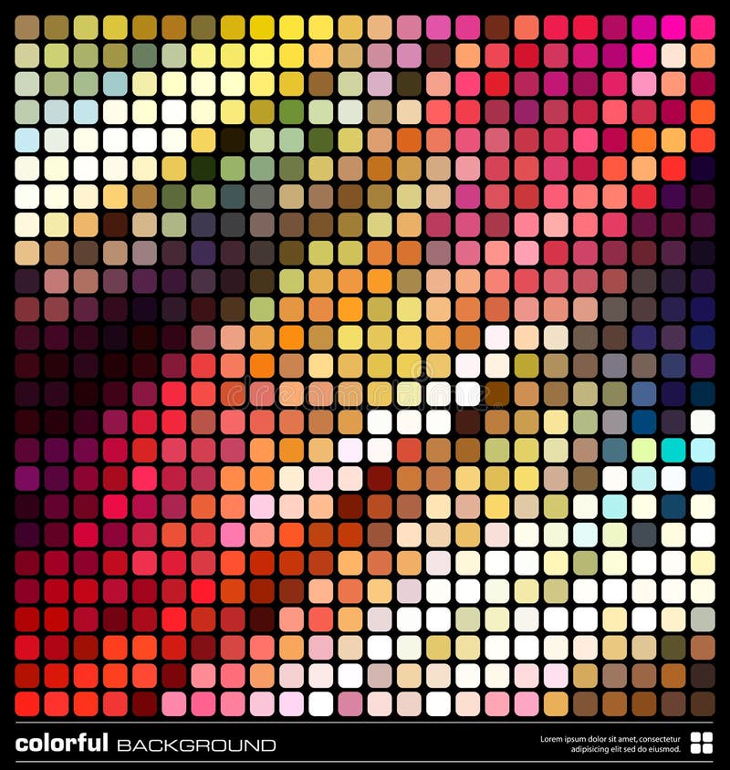 Abstract Colorful Layout. Vector. Stock Vector - Illustration of dark ...