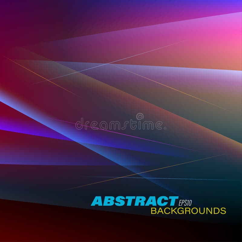 Abstract Colorful Motion Scene Vector Stock Vector - Illustration of ...